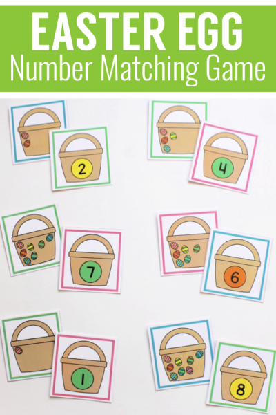 Easter Egg Matching Game - Homeschool Share
