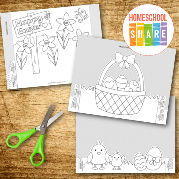 Free Printable Easter Chicks Craft - Homeschool Share