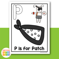 If You Give a Dog a Donut ABC Playdough Mats - Homeschool Share