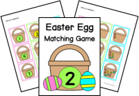 Easter Egg Matching Game - Homeschool Share