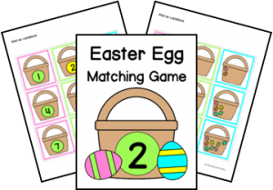 Easter Egg Matching Game - Homeschool Share