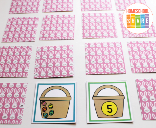Easter Egg Matching Game - Homeschool Share