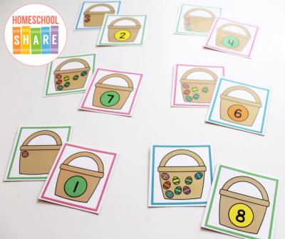 Easter Egg Matching Game - Homeschool Share