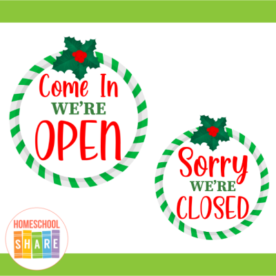 Christmas Dramatic Play Printables (free!) - Homeschool Share