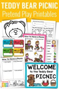 Teddy Bear Picnic Dramatic Play - Homeschool Share