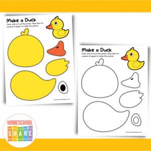 Free Printable Pond Animal Crafts - Homeschool Share