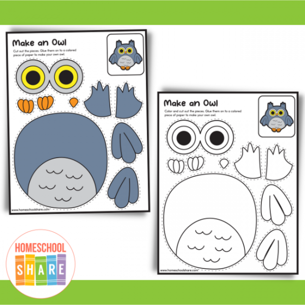 Printable Bird Crafts - Homeschool Share
