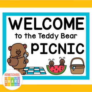 Teddy Bear Picnic Dramatic Play - Homeschool Share