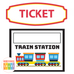 Train Station Dramatic Play Printables - Homeschool Share