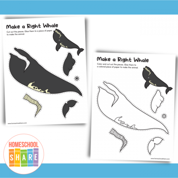 Ocean Animals Craft Printables - Homeschool Share