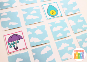 Weather Matching Game - Homeschool Share