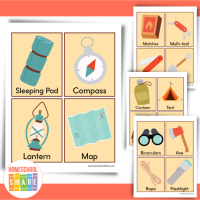 Campsite Dramatic Play Printables - Homeschool Share