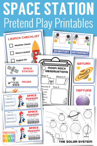 Space Dramatic Play Printables - Homeschool Share