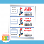 Space Dramatic Play Printables - Homeschool Share