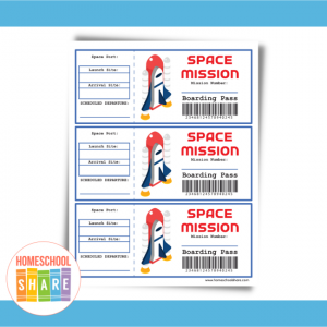 Space Dramatic Play Printables - Homeschool Share