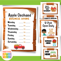Apple Orchard Dramatic Play - Homeschool Share