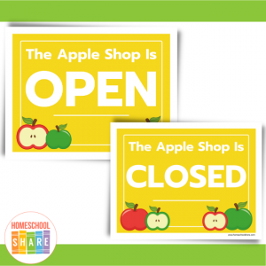 Apple Orchard Dramatic Play - Homeschool Share