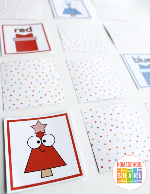 Christmas Memory Game (free printable!) - Homeschool Share