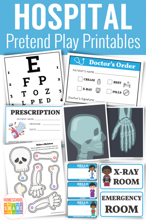 Hospital Dramatic Play Free Printables Homeschool Share