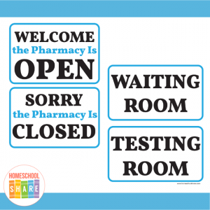 Hospital Dramatic Play (free printables!) - Homeschool Share