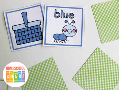 Matching Ants Color Memory Game - Homeschool Share