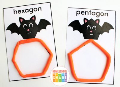 Bat Shape Playdough Mats - Homeschool Share
