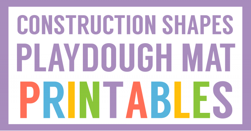 Jellyfish Shape Playdough Mats (free printable!) - Homeschool Share