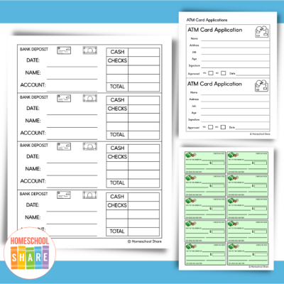 Bank Dramatic Play - Homeschool Share