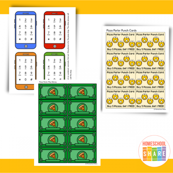 Pizza Shop Dramatic Play - Homeschool Share