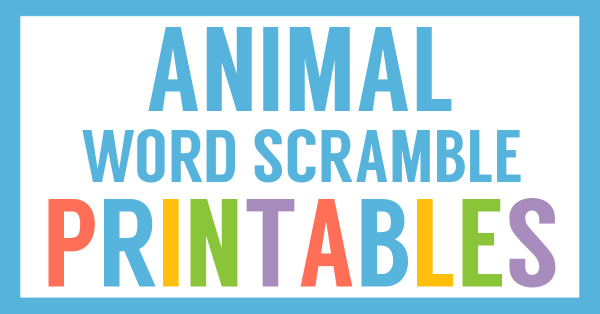 Australian Animals Printables for Preschool - Homeschool Share