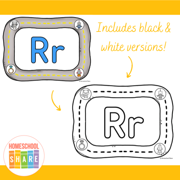 Beginning Sounds Activity: Race Around the Track - Homeschool Share