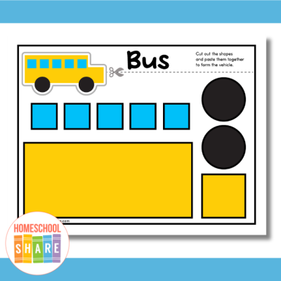 Free Printable Transportation Crafts - Homeschool Share