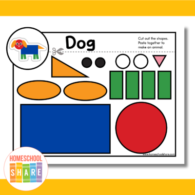 Animal Shape Crafts - Homeschool Share