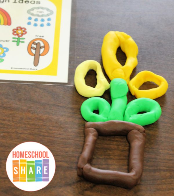 Printable Playdough Idea Pages - Homeschool Share