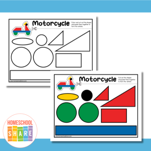 Free Printable Transportation Crafts - Homeschool Share