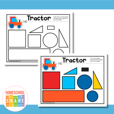 Free Printable Transportation Crafts - Homeschool Share