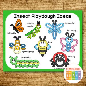 Printable Playdough Idea Pages - Homeschool Share