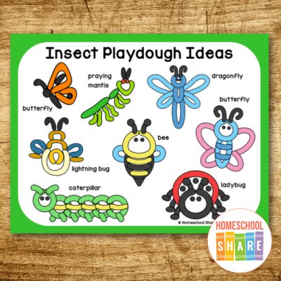 Printable Playdough Idea Pages - Homeschool Share